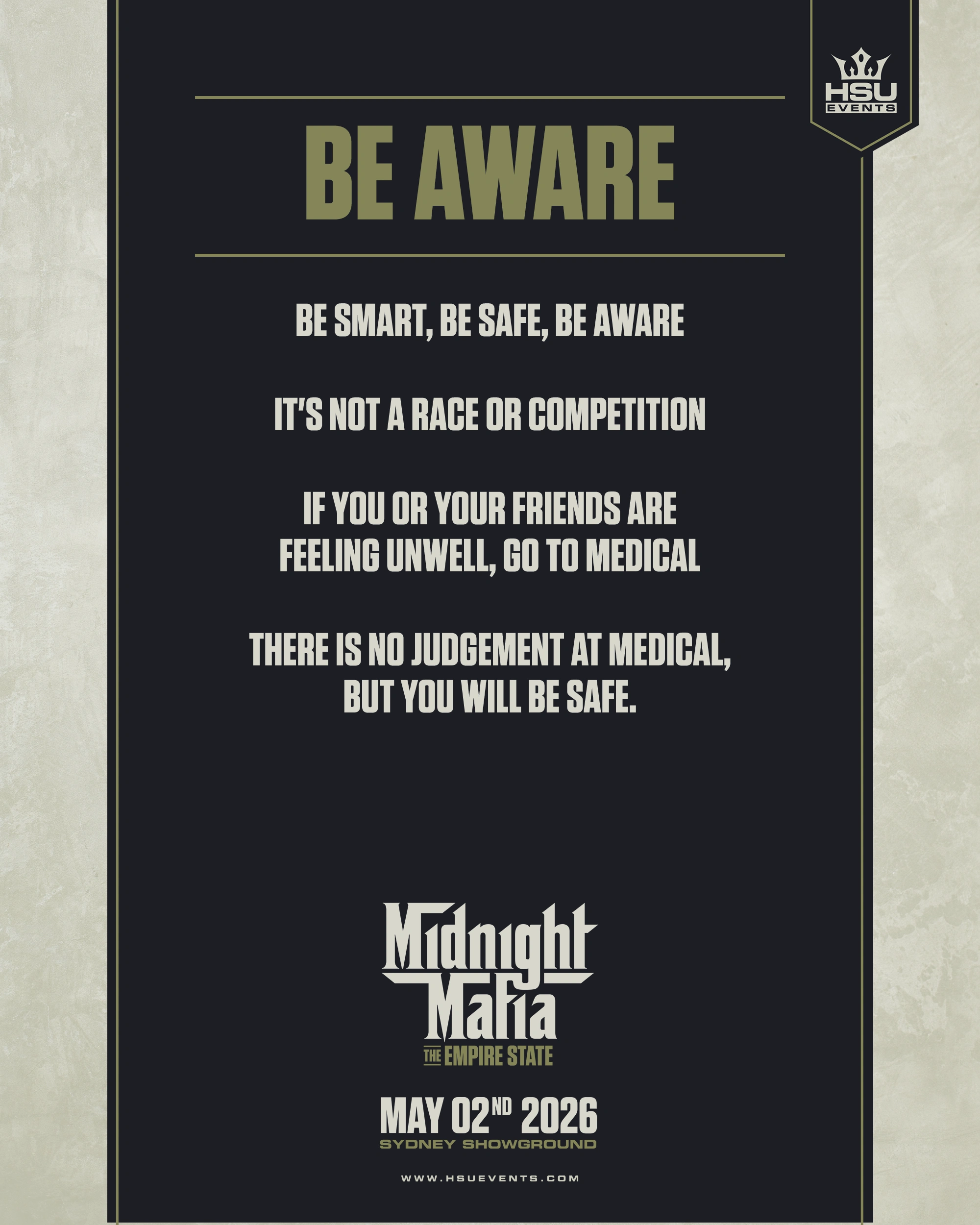 MIDNIGHT MAFIA 2026 - HSU EVENTS